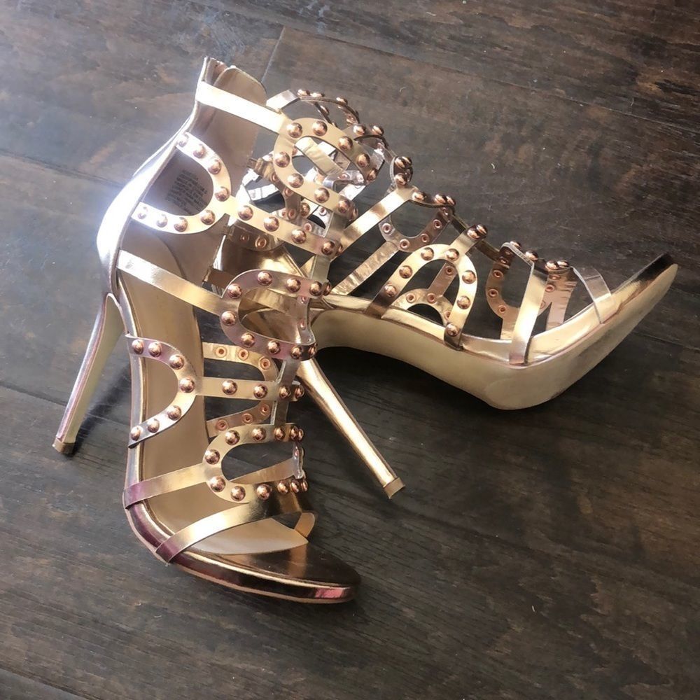 Rose Gold Sandal - Gem